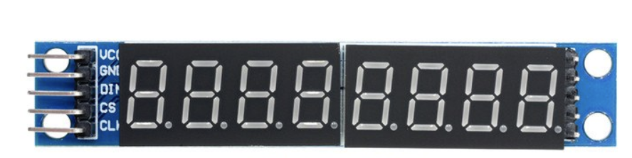 Max7219 8 Digit Led Display Module Robot Pi Shop