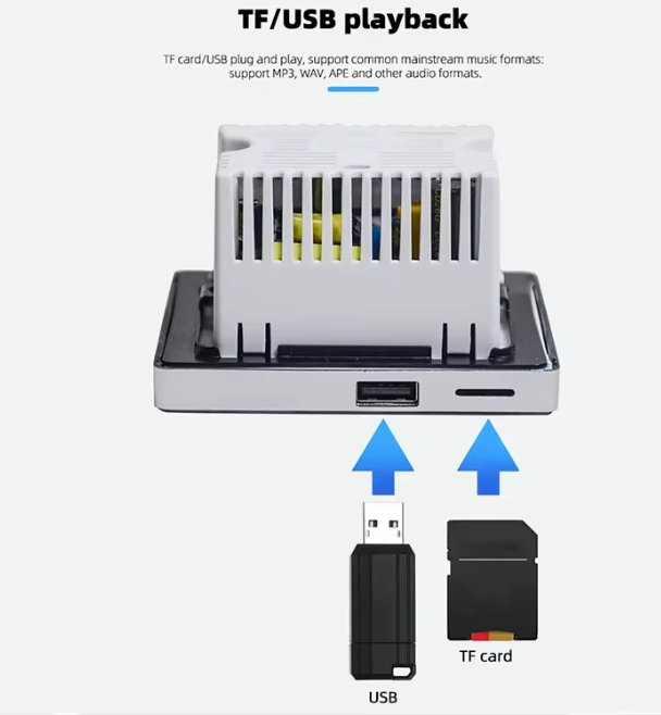 86 Bluetooth Wall Music Amplifier – Robot Pi Shop